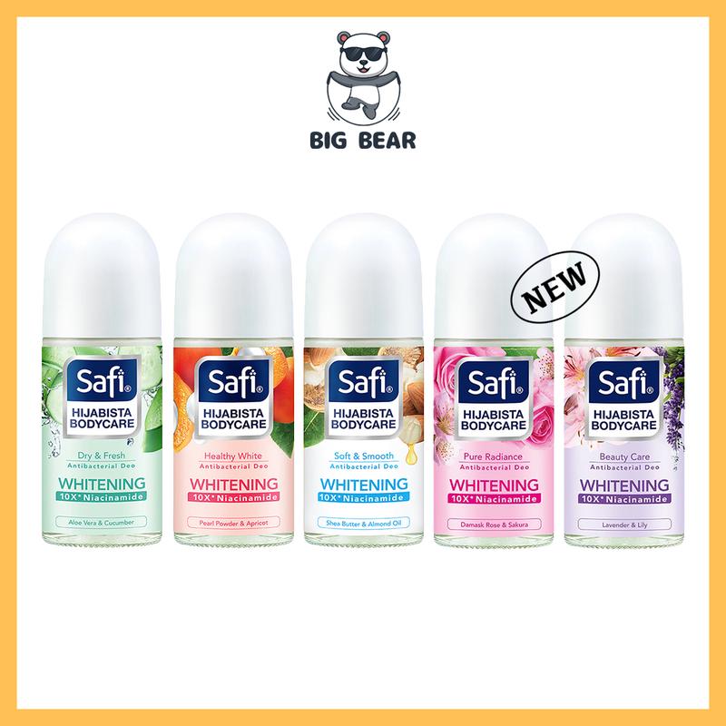 Safi Hijabista Bodycare Antibacterial Deodorant Roll On 50ml - TikTok ...