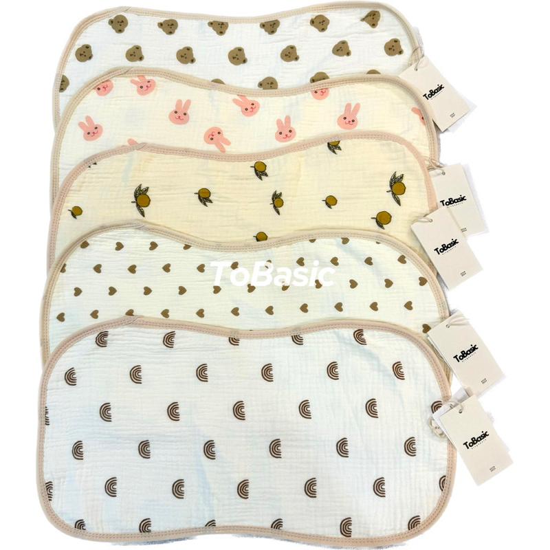 [SG STOCK] Baby Pillow Burp Cloth 100% Cotton 6 layers Anti-spitting ...