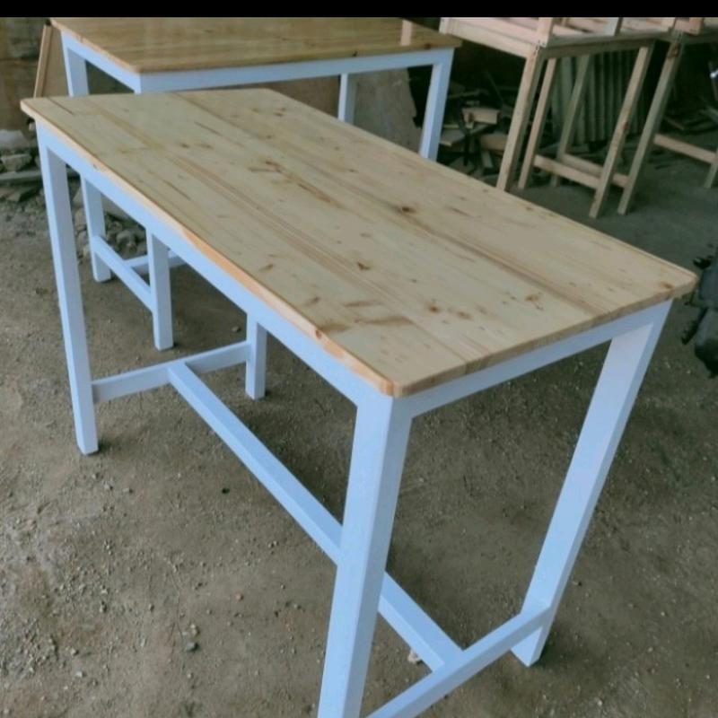 meja makan 120×60×75 kayu jati belanda - Shop | Tokopedia