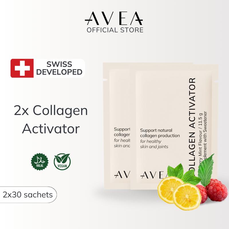 AVEA Collagen Activator Bundle 2x (60 sachets) | Collagen Drink ...