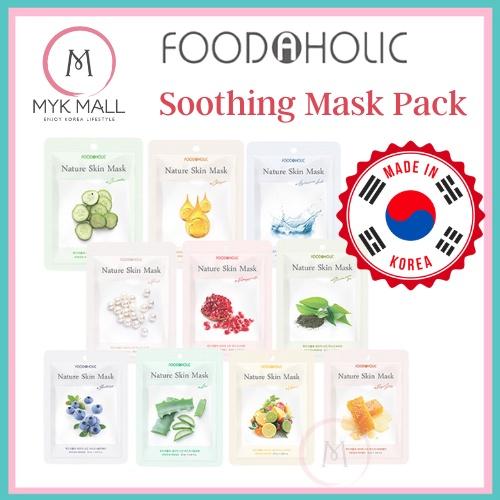 Korea Foodaholic Soothing Mask Pack 16 Types Ready Stock - TikTok Shop ...