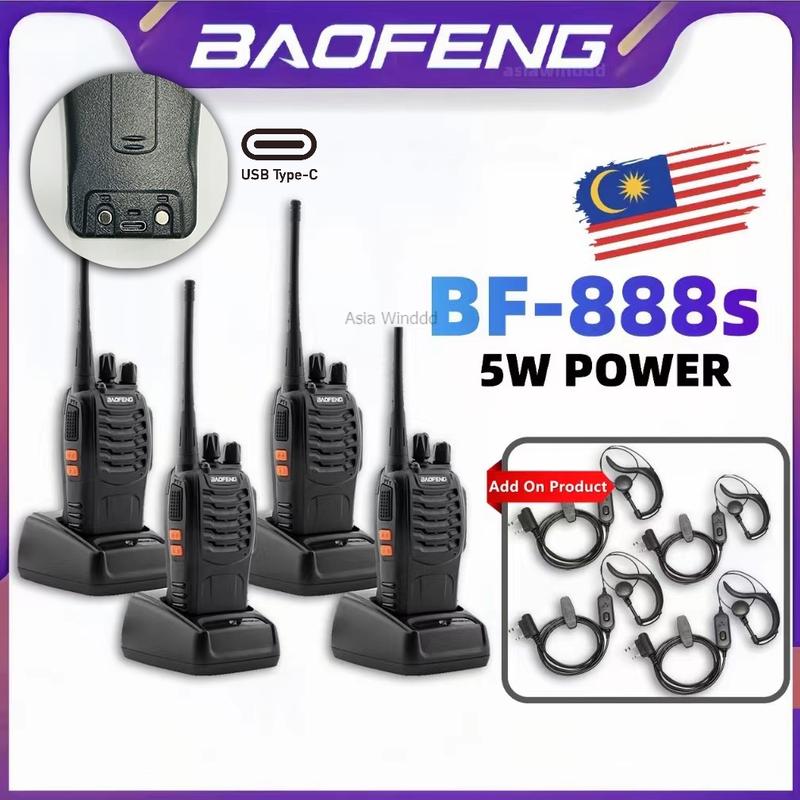 100% Original BaoFeng BF-888S walkie talkie BF888s BF 888 / BF - TikTok ...