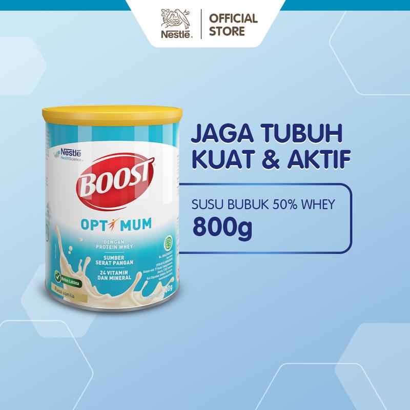 Boost Optimum Susu Bubuk Kaleng 800gr - Shop | Tokopedia