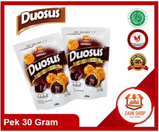 DUOSUS CHOCOLATE SOES KEMASAN 30GRAM - TikTok Shop Malaysia