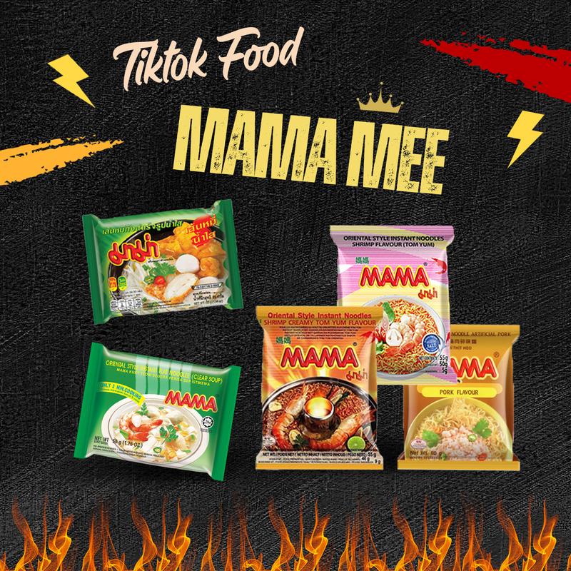 MAMA MEE INSTANT NOODLES ~ THAILAND MAMA MEE ( 4 Flavour ) - TikTok ...