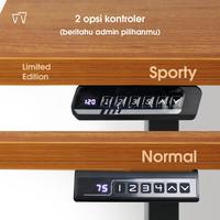 Promo Meja Kerja Elektrik Adjustable Standing Desk KARYA WHITE KANATA+ ...