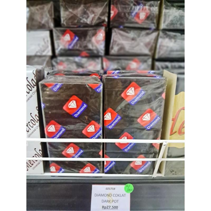 Diamond Dark Chocolate Compound ± 500 gr | Cokelat Dark Diamond - Shop ...