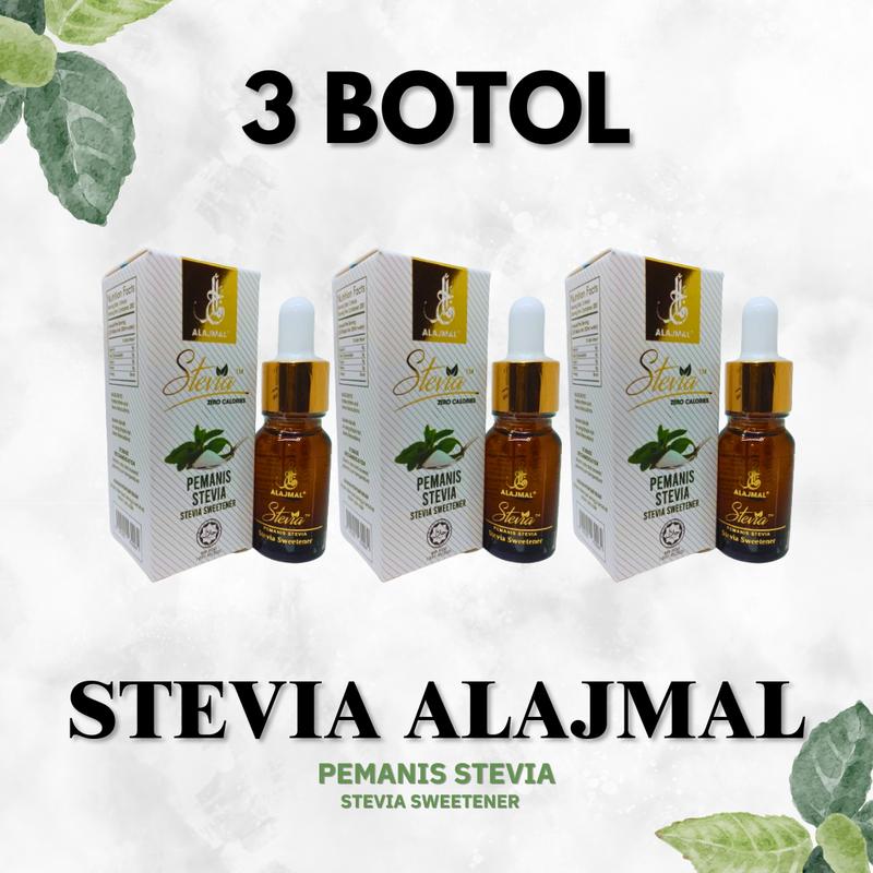 COMBO 3 BOTOL l STEVIA ALAJMAL | PEMANIS PENGGANTI GULA | ZERO - TikTok ...