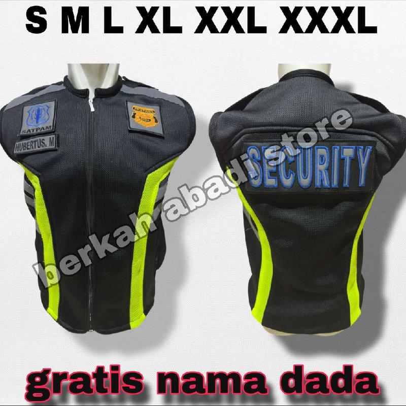 rompi security terbaru,rompi satpam,rompi patwal,safety, k3, - Shop ...
