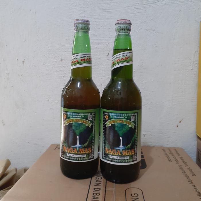 JAMU JAWA ASLI CAP NAGA MAS 600 ML HERBAL ORIGINAL - Shop | Tokopedia