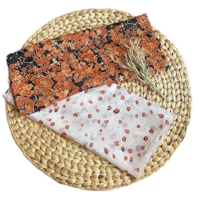 (TIWI) Kain sifon embos motif bunga-motif unik - Shop | Tokopedia