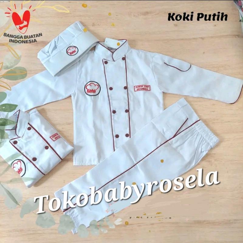 Baju Profesi Koki / Chef Anak - Shop | Tokopedia
