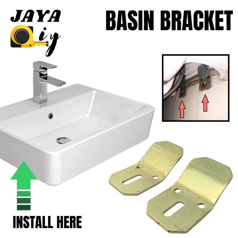 LOCAL 1Pcs Basin Bracket Basin Steel Chrome Bracket For Basi - TikTok ...