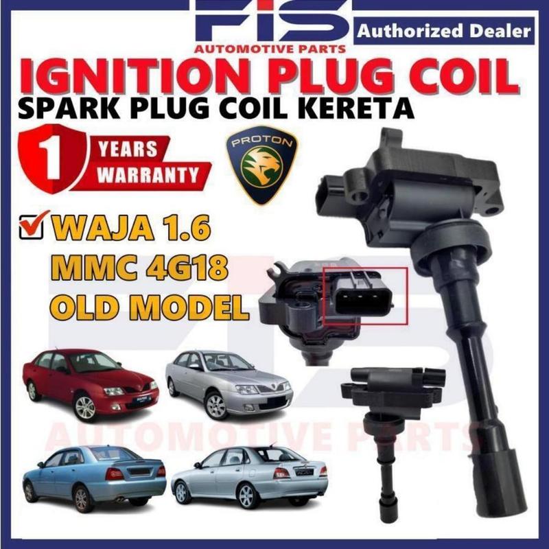 FIS Car Ignition Coil Plug Proton Waja 1.6 MMC 4G18 Old Mode - TikTok ...