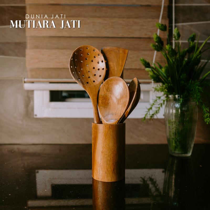 Mutiara Jati SET SENDUK Kayu Jati Alatan Dapur Kelengkapan Rumah ...