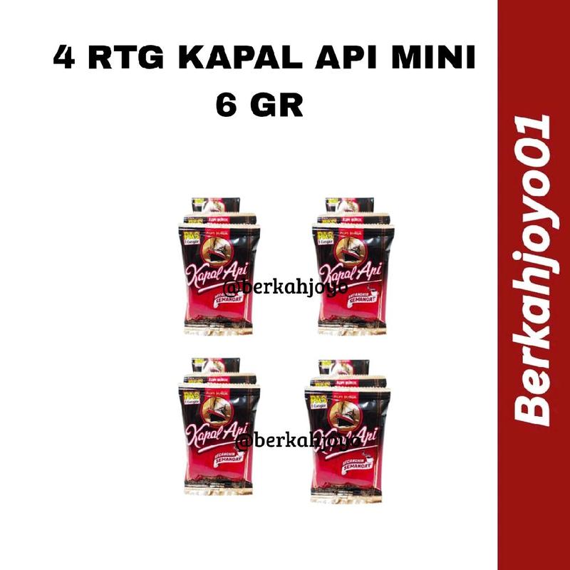SALE 4 RTG KOPI KAPAL API MINI 6GR - Shop | Tokopedia