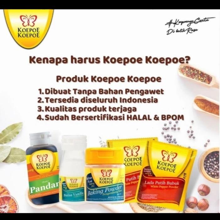 Jual Koepoe Koepoe Baking Powder 136 Gr Pengembang Kue Bahan Bubuk ...