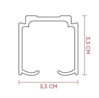 Jual Rel Galvanis Pintu Sliding/Geser Gantung Komplit Set VENEZZA VN 3 ...