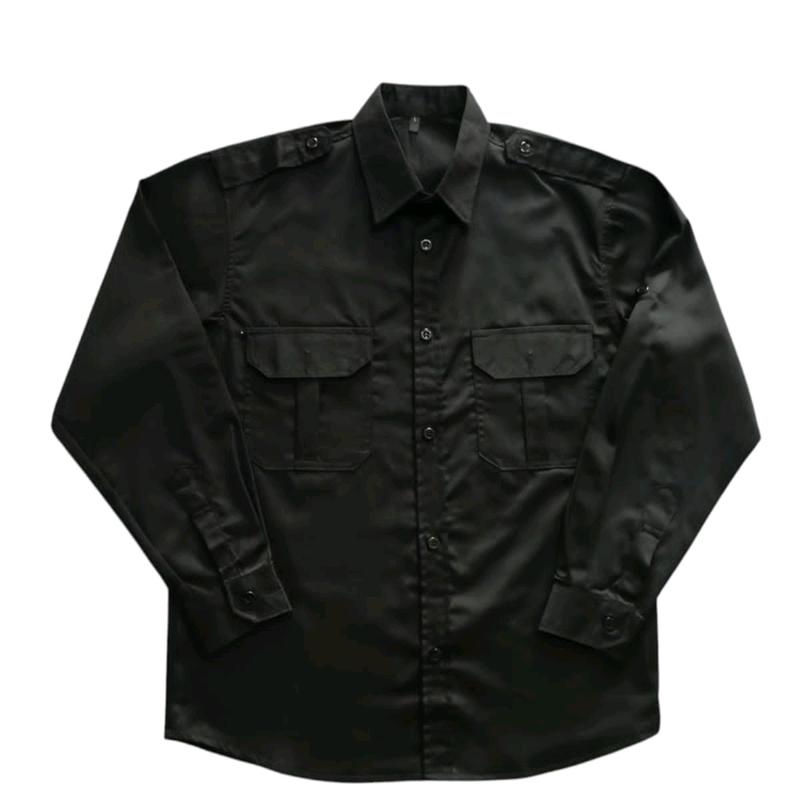Kemeja PDL PDH Polos Lengan Panjang Formal - Shop | Tokopedia