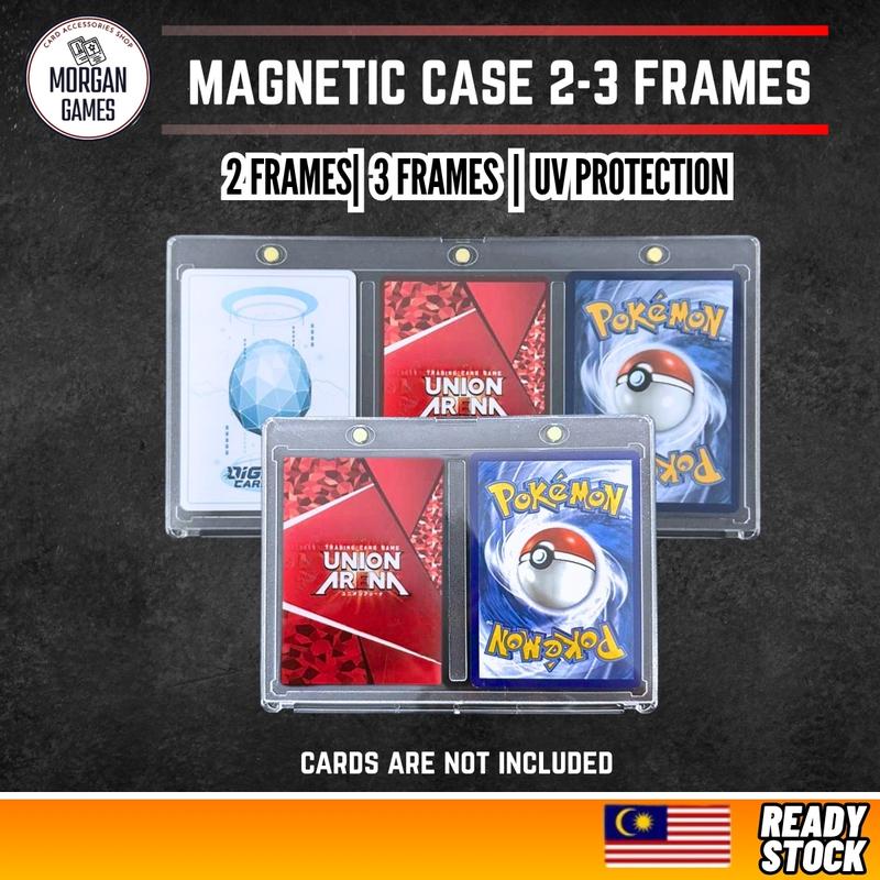 【Morgan Games】[Ready Stock] Bingkai Pemegang Kad Magnetik | 2-Kad - TikTok Shop Malaysia