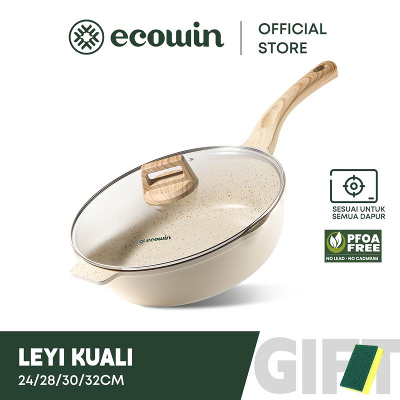 Ecowin Non-stick Frying Pan Household Cooking Pan Steak Frying - TikTok Shop Malaysia
