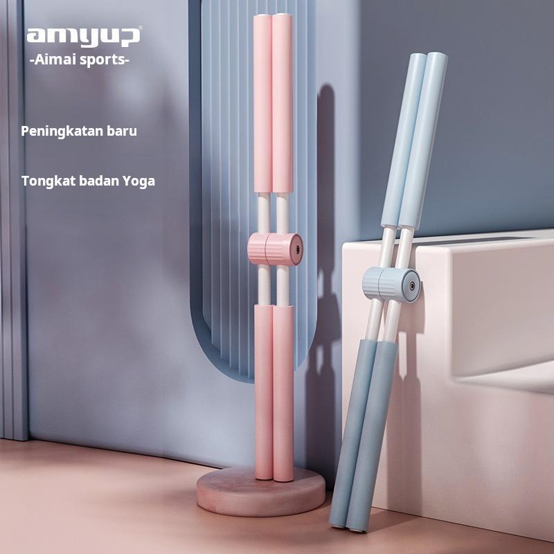 Tongkat yoga silang, tongkat kecantikan bahu dan punggung, tongkat ...