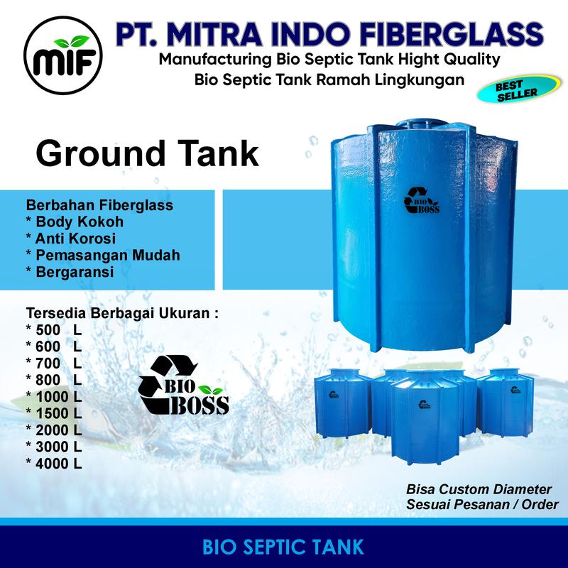 GROUND TANK 600 LITER "BIOBOSS,BIOMIF,BIOFILTER - Shop | Tokopedia