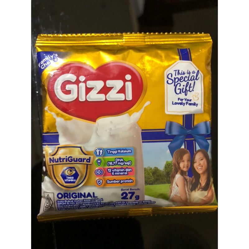 SUSU GIZZI SACHET ISI 12 (PROMO CUCI GUDANG EXP NOVEMBER 2025) - Shop ...
