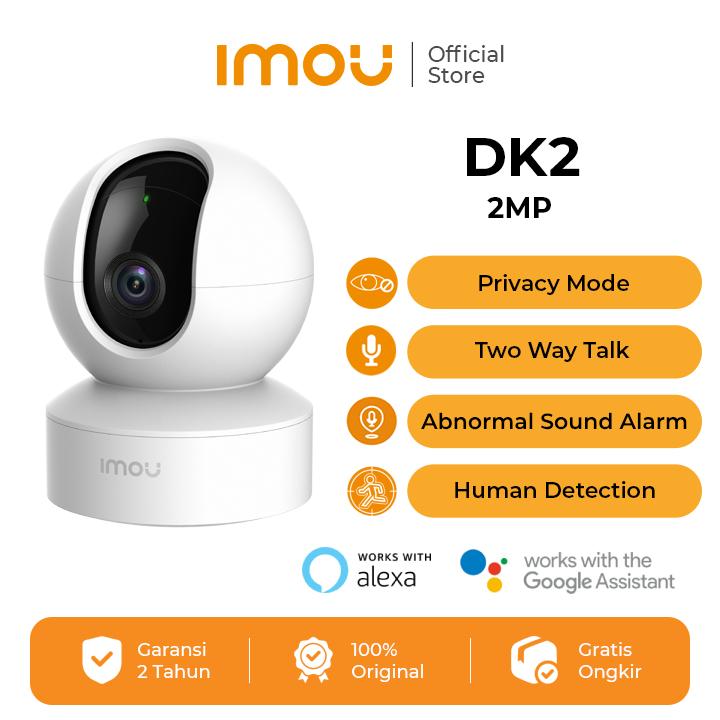 IMOU DK2 2MP Full HD Kamera Indoor CCTV Pintar Wi-Fi Pan-Tilt - Shop ...