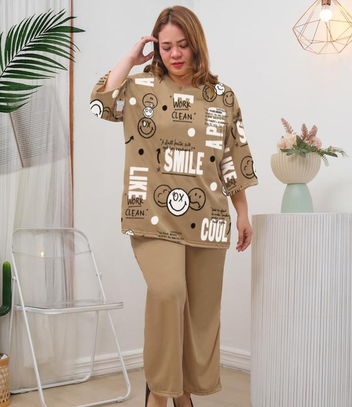 VINZZ MODE - Setelan Jumbo Wanita Ld 135 Cool Smile - Shop | Tokopedia