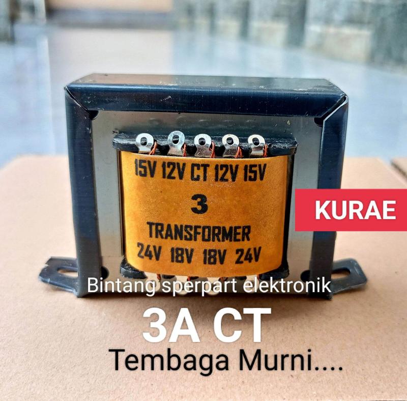 TRAVO 3A CT TEMBAGA MURNI TRAFO 3A CT TRAFO 3AMPERE TRAFO 3 AMPER TRAVO ...