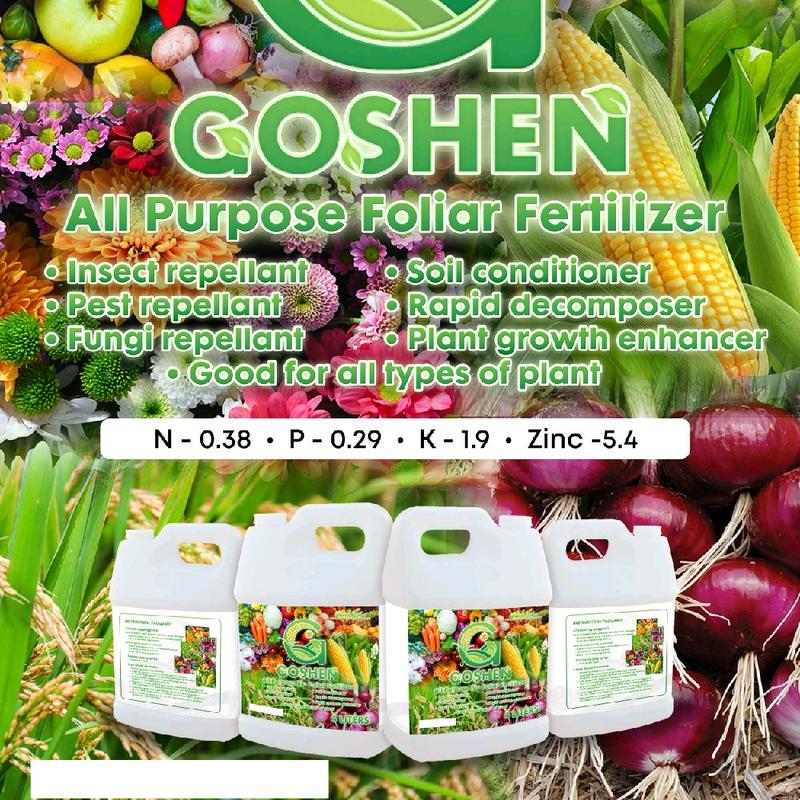 GOSHEN ALL PURPOSE FOLIAR FERTILIZER Liquid ( 4.5 liters ) - TikTok ...