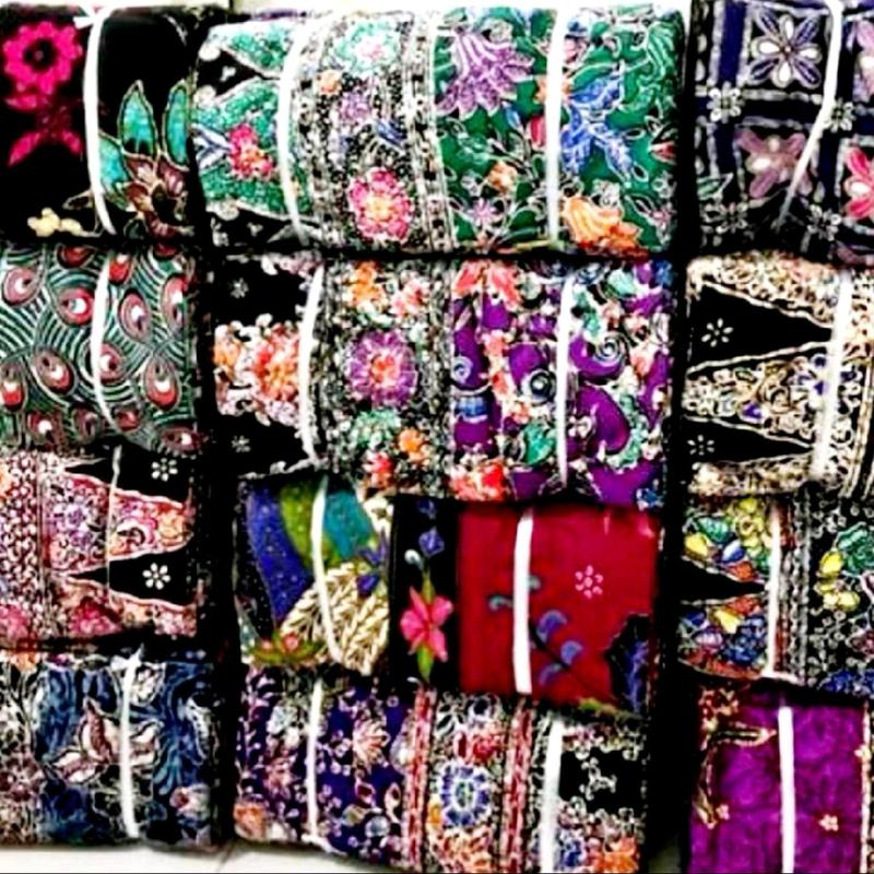 Kain batik asli terengganu belum jahit cotton kain sarong kain - TikTok ...