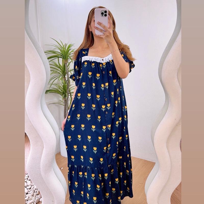 Irene Daster | Daster Viral Tali Belakang | Daster Rayon | Daster ...