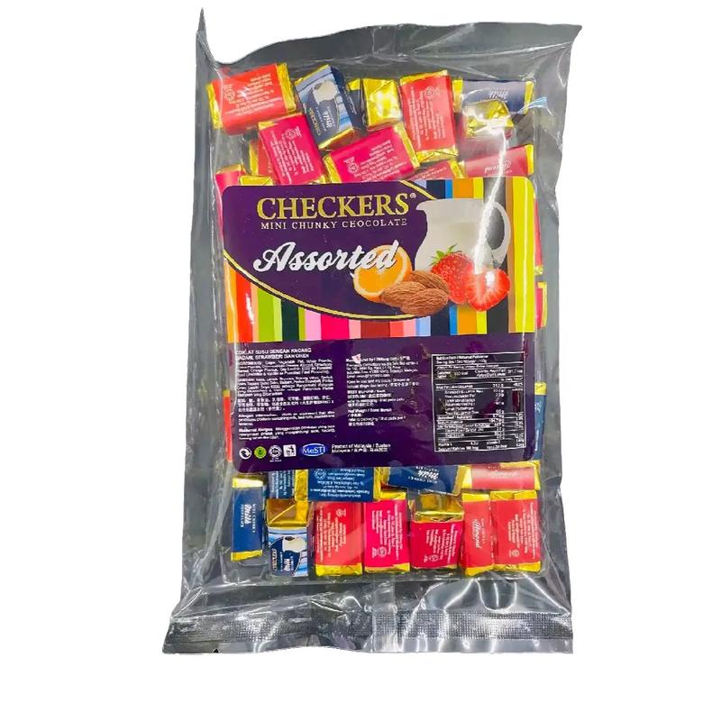 Checkers mini chunky assorted milk chocolate 450g - TikTok Shop Malaysia