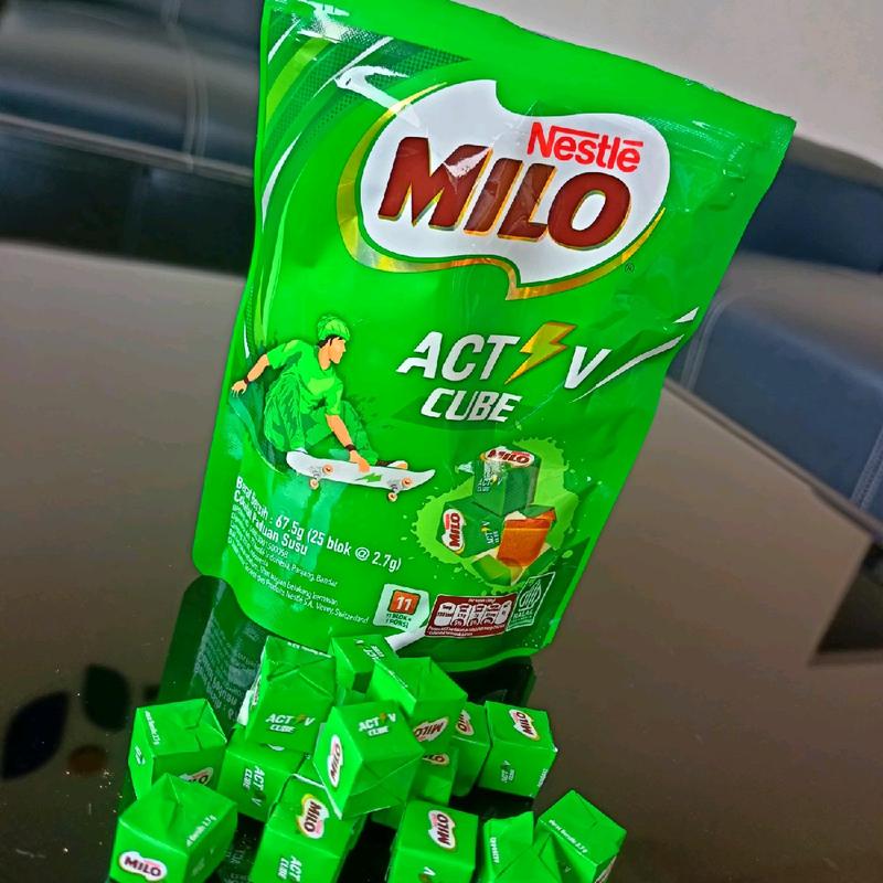 Ready Stok Milo Active Cube isi 25 pcs - Shop | Tokopedia