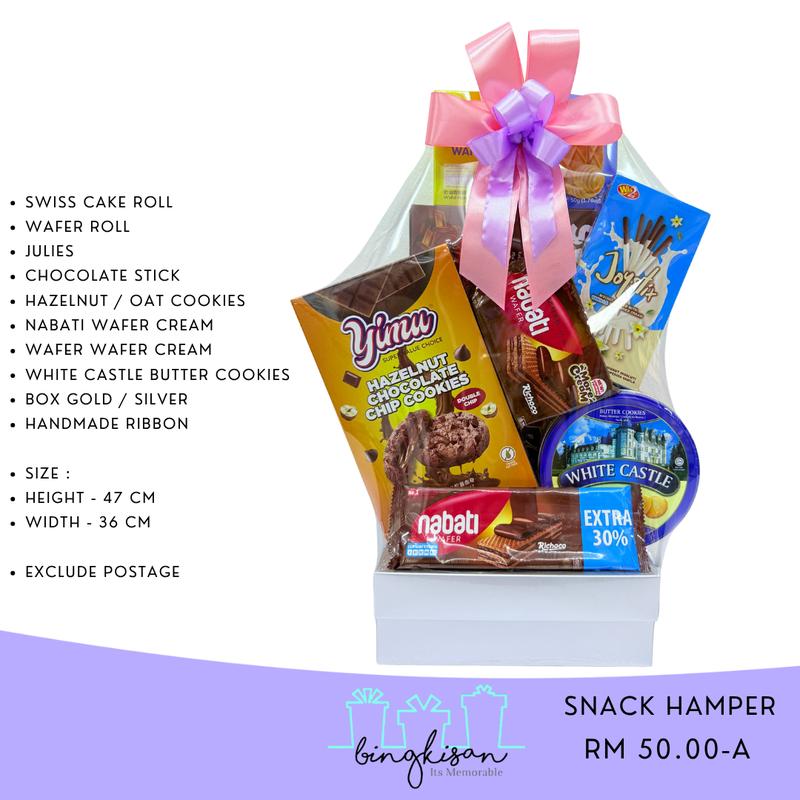HAMPER SNACK / HAMPER MAKANAN RINGAN / HAMPER SUKANEKA / HAMPER ...