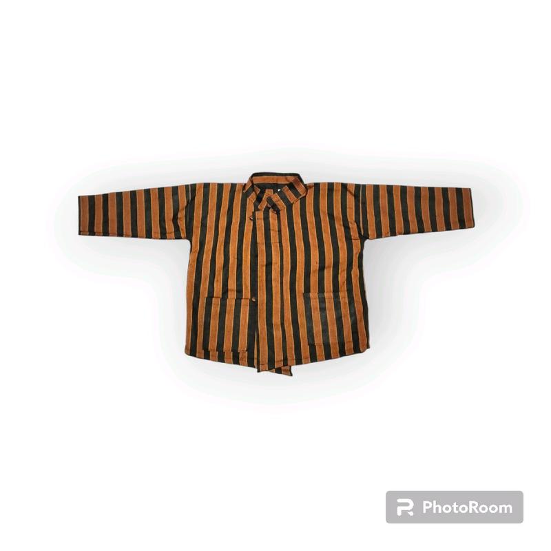 Baju Surjan Lurik Anak Tradisional Adat Jawa Kostum Karnaval - Shop ...