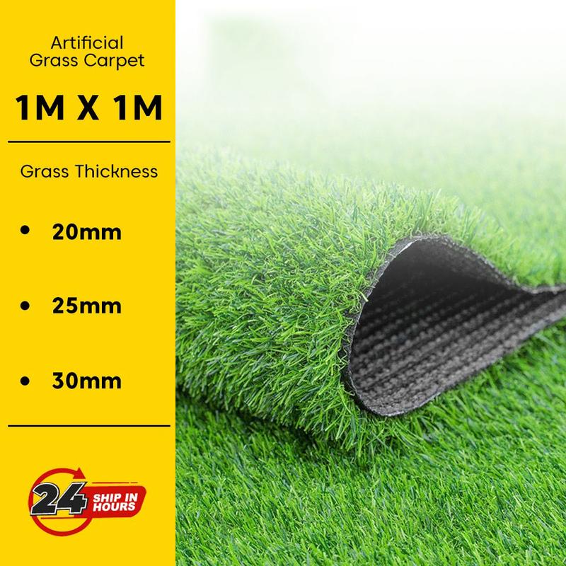 25mm x 1m x 10m Artificial Grass Fake Carpet for Indoor & Outdoor ...