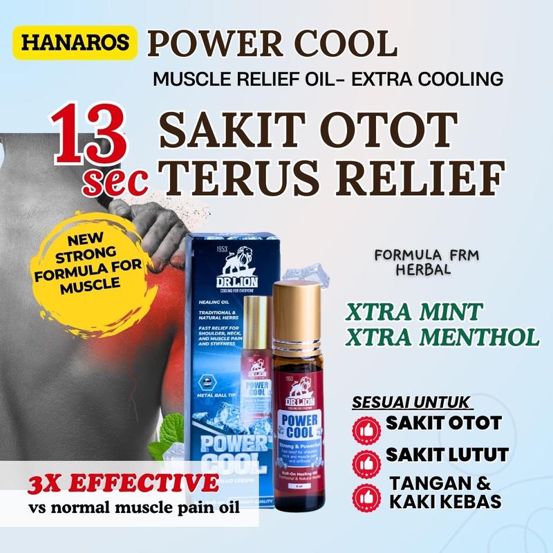 HANAROS Power Cool 8ml Minyak Angin Aromaterapi Essential Oil, - TikTok ...