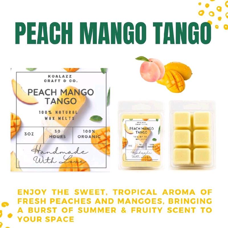 Scented Wax Melts Peach Mango Tango Sweat Fruity Fragrance - TikTok ...