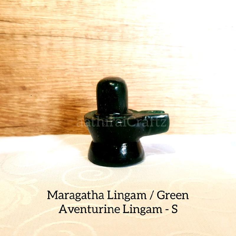 Green aventurine Shivling / Lingam / Maragatha Shivalingam - TikTok ...