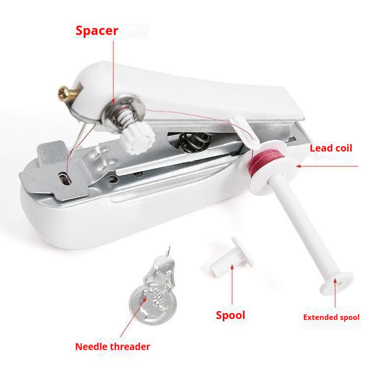 Portable Manual Mini Sewing Machine, Household Handheld Simple - TikTok ...