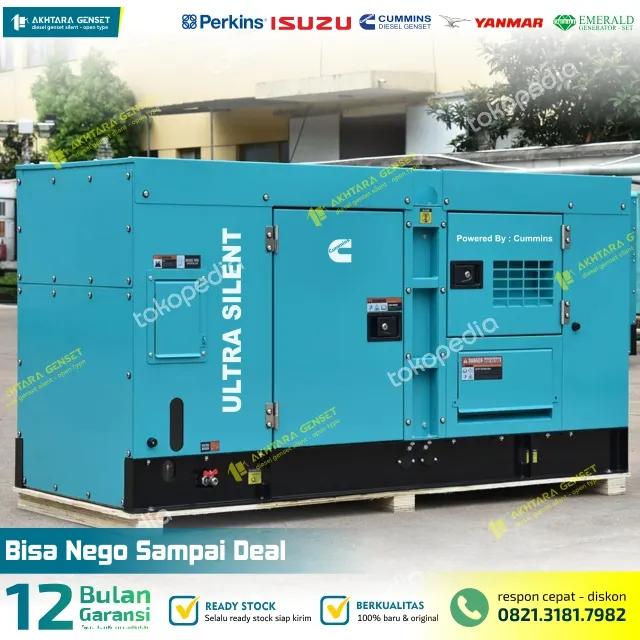 Promo Genset Generator CUMMINS STAMFORD 100 Kva Harga Genset Silent ...
