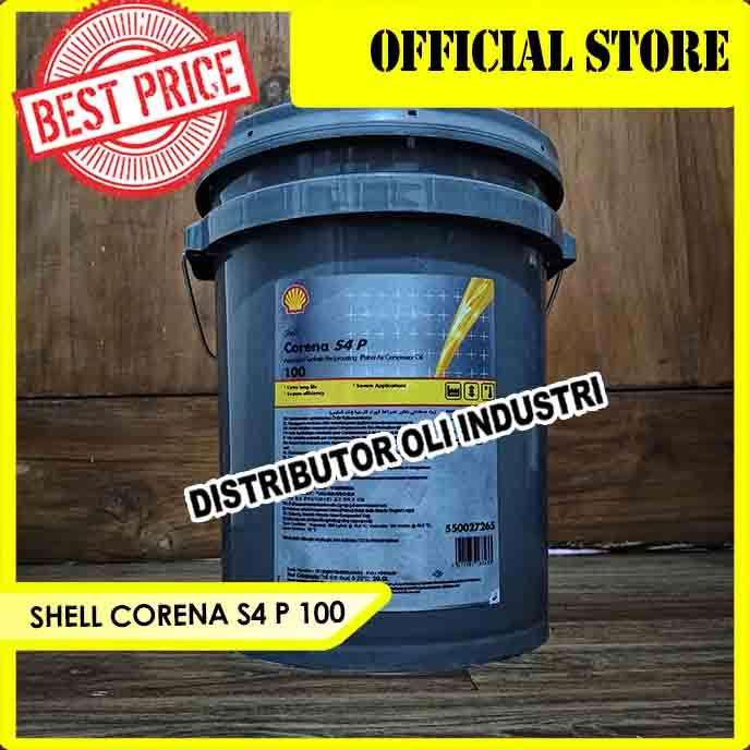 Jual Shell Corena S4 P 100 ( Original Synthetic Ester - Ready Stock ...