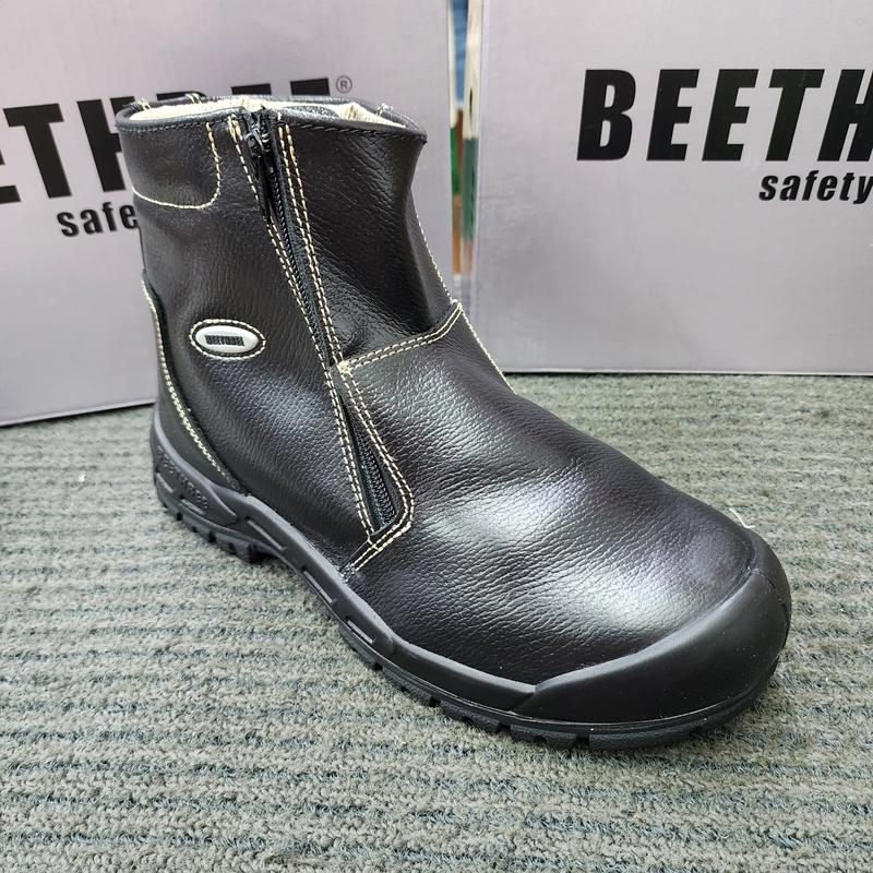(FREE 3 Socks) BT-8836 BEETHREE 7 inches Zip-Up Ankle Boots Shoes SIRIM ...