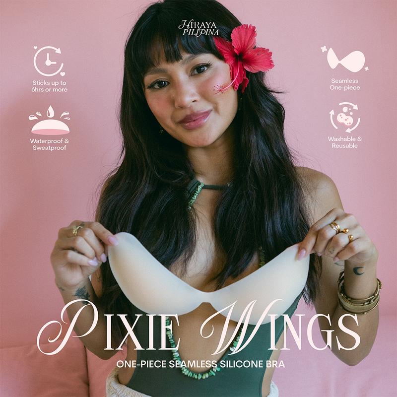 *Hiraya Pilipina* PIXIE WINGS (One-piece Seamless Push Up Silicone - TikTok Shop Philippines
