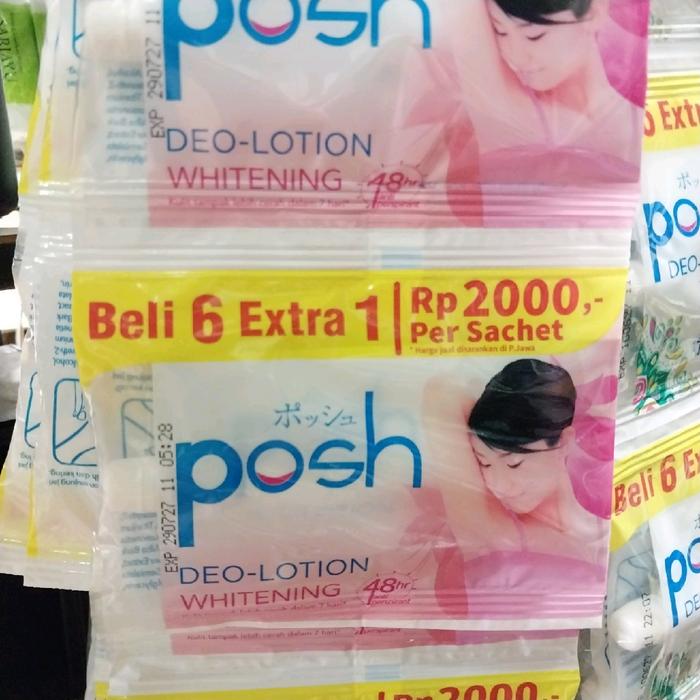Jual {Beli 12 bonus 2 Pcs} POSH DEOLOTION SACHET DEODORANT | POSH HIJAB ...