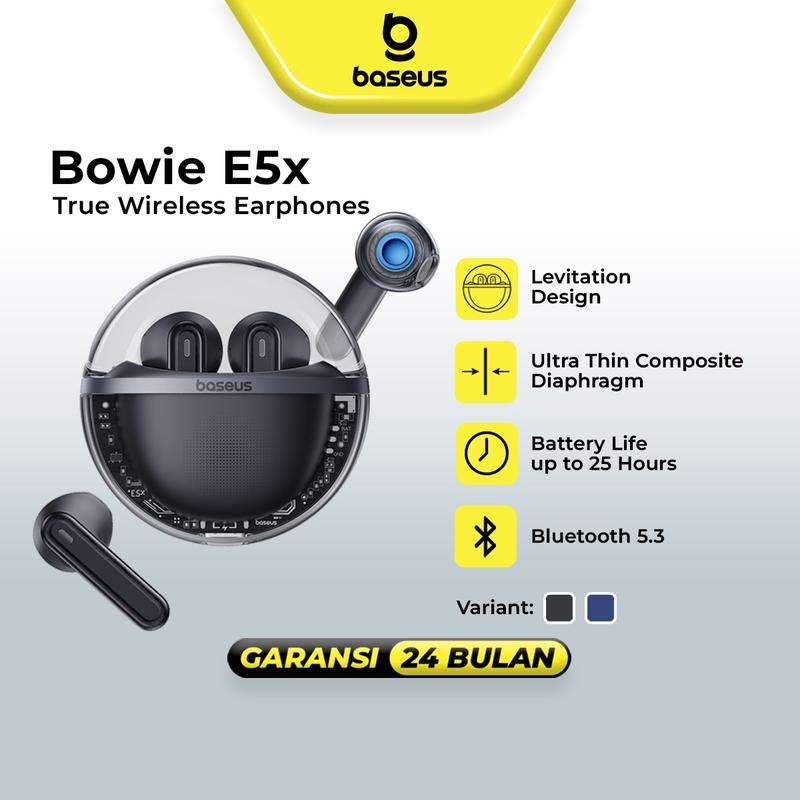 Baseus Bowie E5x True Wireless Earphones/Bluetooth Headphones - Shop | Tokopedia