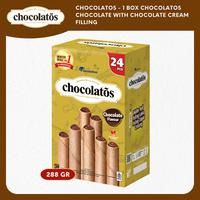Promo Wafer Stick Roll Coklat 1 BOX Chocolatos - Garudafood oat ...